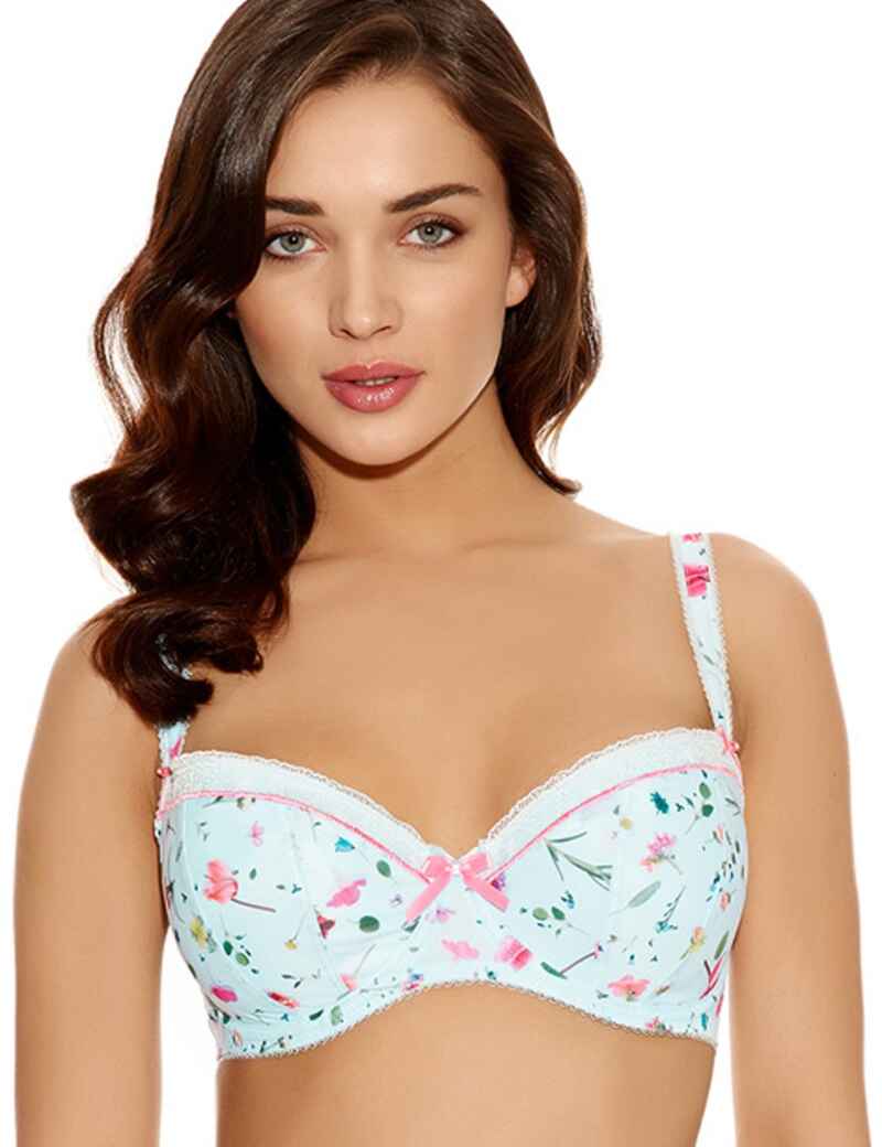 Freya Kiyoko Padded Half Cup Bra 1883 Womens Underwired Lightly Padded