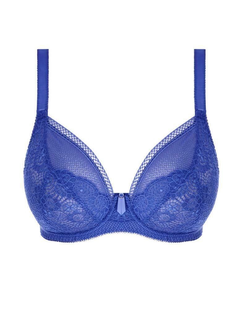 Freya Lingerie Expression Plunge Bra 5491 Underwired Bras Pacific Blue ...